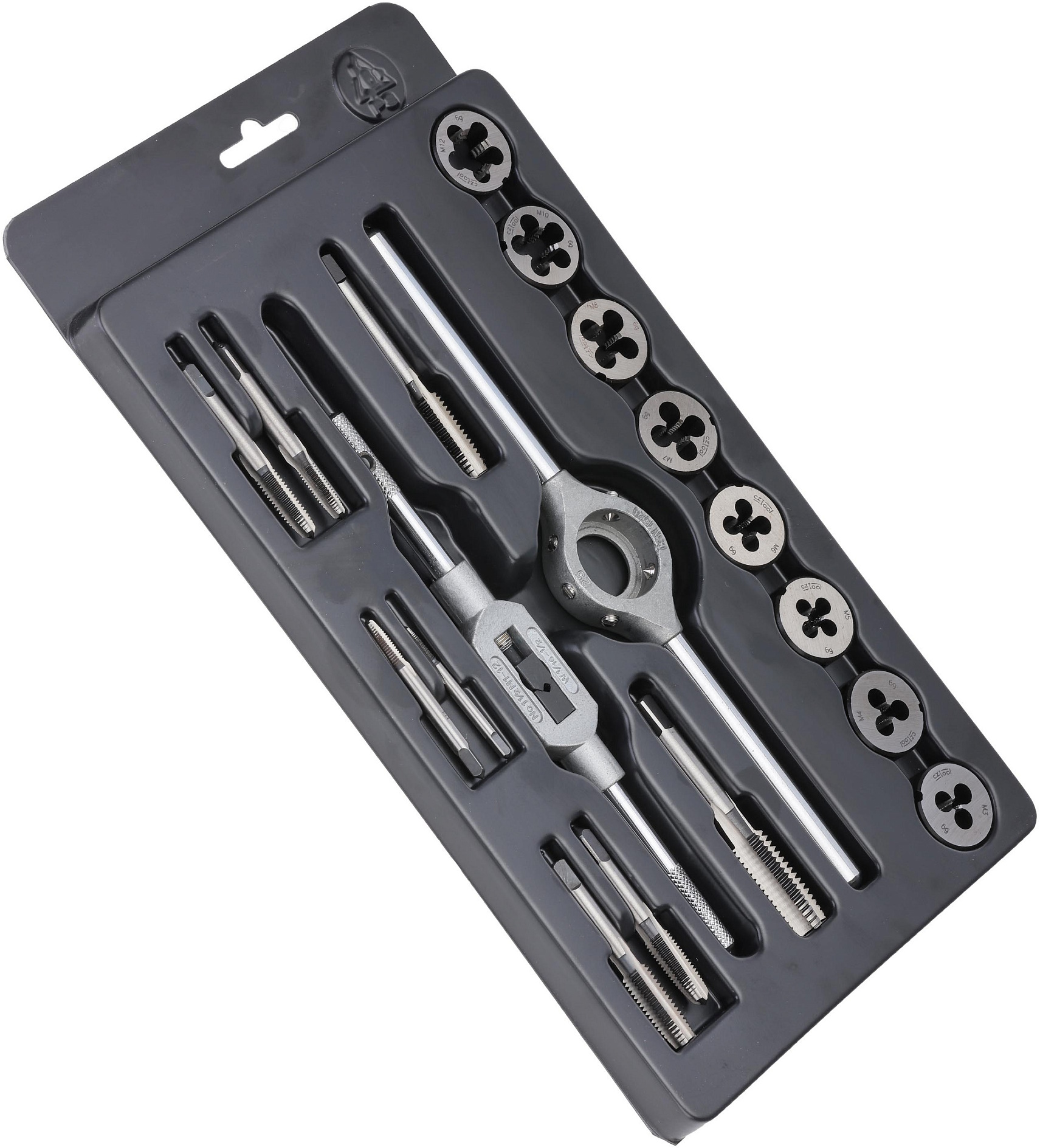 Набор резьбонарезной из 18 предметов M3-M12 115CrV3 Bucovice 310125 купить в интернет-магазине ...