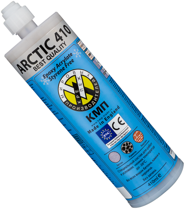 Купить зимний химический анкер КМП Arctic эпокси-акрилат 410 мл